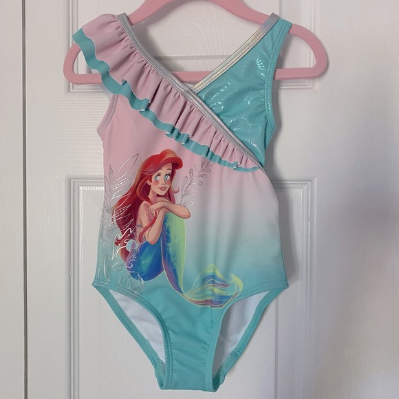 Disney | Swim | The Little Mermaid Ariel One Piece Swimsuit 3t | Poshmark